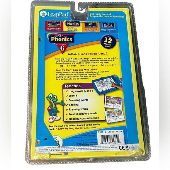 Leapfrog | Toys | Leapfrog Leappad Phonics Lesson 6 Cake And Mice Cream ...